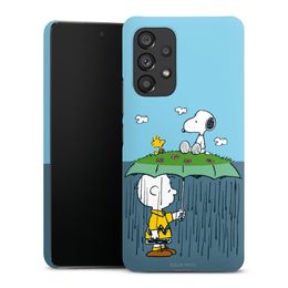 DeinDesign Galaxy A53 5G Handy Premium Case Smartphone Handyh&uuml;lle Schutzh&uuml;lle matt Children Snoopy Peanuts Premium Case