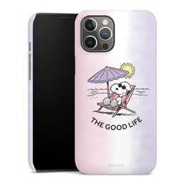 DeinDesign iPhone 12 Pro Max Handy Premium Case Smartphone Handyh&uuml;lle Schutzh&uuml;lle matt Snoopy Official Licensed Product Peanuts Premium Case