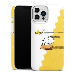 DeinDesign iPhone 13 Pro Max Handy Premium Case Smartphone Handyh&uuml;lle Schutzh&uuml;lle matt Snoopy Peanuts Children Premium Case