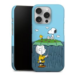 DeinDesign iPhone 16 Pro Handy Premium Case Smartphone Handyh&uuml;lle Schutzh&uuml;lle matt Peanuts Children Snoopy Premium Case