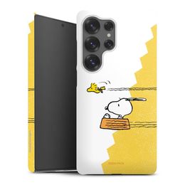DeinDesign Galaxy S25 Ultra Handy Premium Case Smartphone Handyh&uuml;lle Schutzh&uuml;lle matt Snoopy Peanuts Children Premium Case