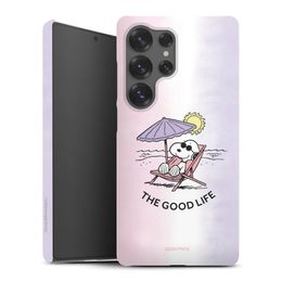 DeinDesign Galaxy S25 Ultra Handy Premium Case Smartphone Handyh&uuml;lle Schutzh&uuml;lle matt Snoopy Official Licensed Product Peanuts Premium Case