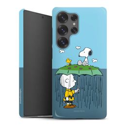 DeinDesign Galaxy S25 Ultra Handy Premium Case Smartphone Handyh&uuml;lle Schutzh&uuml;lle gl&auml;nzend Peanuts Children Snoopy Premium Case