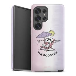 DeinDesign Galaxy S25 Ultra Handy Panzer Handyh&uuml;lle robuste Outdoor H&uuml;lle Schutzh&uuml;lle matt Snoopy Official Licensed Product Peanuts Tough Case