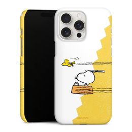 DeinDesign iPhone 15 Pro Max Handy Premium Case Smartphone Handyh&uuml;lle Schutzh&uuml;lle matt Snoopy Peanuts Children Premium Case