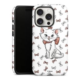 DeinDesign iPhone 15 Pro Handy Panzer Handyh&uuml;lle robuste Outdoor H&uuml;lle Schutzh&uuml;lle matt Cat Aristocats Mary Disney Tough Case