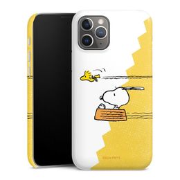 DeinDesign iPhone 12 Pro Handy Premium Case Smartphone Handyh&uuml;lle Schutzh&uuml;lle gl&auml;nzend Snoopy Peanuts Children Premium Case