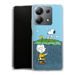 DeinDesign Xiaomi Redmi Note 13 5G Handy Silikon H&uuml;lle Case transparent Handyh&uuml;lle Peanuts Children Snoopy Silikon Case