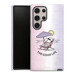 DeinDesign Galaxy S24 Ultra Handy Panzer Handyh&uuml;lle robuste Outdoor H&uuml;lle Schutzh&uuml;lle gl&auml;nzend Snoopy Official Licensed Product Peanuts Tough Case