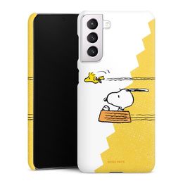 DeinDesign Galaxy S21 5G Handy Premium Case Smartphone Handyh&uuml;lle Schutzh&uuml;lle matt Snoopy Peanuts Children Premium Case