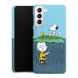 DeinDesign Galaxy S21 5G Handy Premium Case Smartphone Handyh&uuml;lle Schutzh&uuml;lle matt Peanuts Children Snoopy Premium Case
