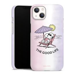 DeinDesign iPhone 13 Handy Premium Case Smartphone Handyh&uuml;lle Schutzh&uuml;lle gl&auml;nzend Snoopy Official Licensed Product Peanuts Premium Case