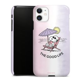 DeinDesign iPhone 11 Handy Premium Case Smartphone Handyh&uuml;lle Schutzh&uuml;lle gl&auml;nzend Snoopy Official Licensed Product Peanuts Premium Case