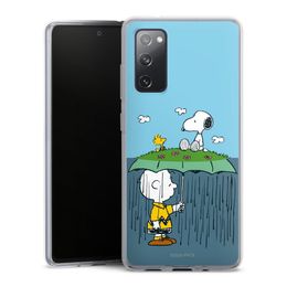 DeinDesign Galaxy S20 FE Handy Silikon H&uuml;lle Case transparent Handyh&uuml;lle Children Snoopy Peanuts Silikon Case