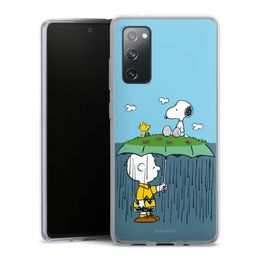DeinDesign Galaxy S20 FE 5G Handy Silikon H&uuml;lle Case transparent Handyh&uuml;lle Children Snoopy Peanuts Silikon Case