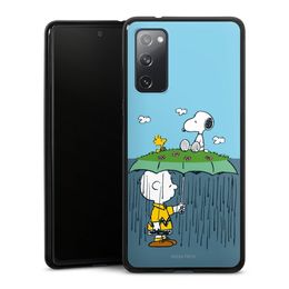 DeinDesign Galaxy S20 FE 5G Handy Silikon H&uuml;lle Case schwarz Handyh&uuml;lle Children Snoopy Peanuts