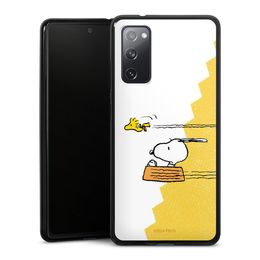 DeinDesign Galaxy S20 FE Handy Silikon H&uuml;lle Case schwarz Handyh&uuml;lle Children Peanuts Snoopy
