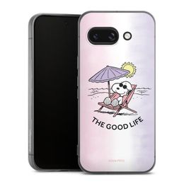 DeinDesign Google Pixel 9a Handy Silikon H&uuml;lle Case transparent Handyh&uuml;lle Snoopy Official Licensed Product Peanuts Silikon Case
