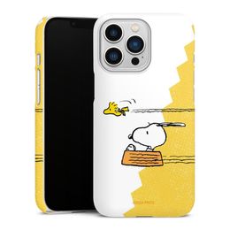 DeinDesign iPhone 13 Pro Handy Premium Case Smartphone Handyh&uuml;lle Schutzh&uuml;lle matt Snoopy Peanuts Children Premium Case