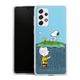 DeinDesign Galaxy A33 5G Handy Silikon H&uuml;lle Case transparent Handyh&uuml;lle Peanuts Children Snoopy Silikon Case