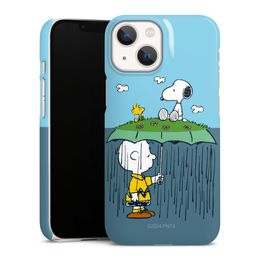 DeinDesign iPhone 13 Mini Handy Premium Case Smartphone Handyh&uuml;lle Schutzh&uuml;lle gl&auml;nzend Peanuts Children Snoopy Premium Case