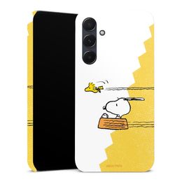 DeinDesign Galaxy A55 5G Handy Premium Case Smartphone Handyh&uuml;lle Schutzh&uuml;lle matt Snoopy Peanuts Children Premium Case