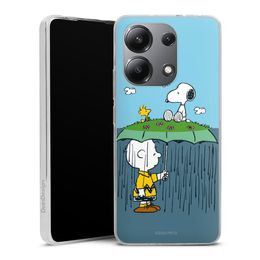 DeinDesign Xiaomi Redmi Note 13 4G Handy Silikon H&uuml;lle Case transparent Handyh&uuml;lle Peanuts Children Snoopy Silikon Case
