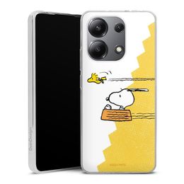 DeinDesign Xiaomi Redmi Note 13 4G Handy Silikon H&uuml;lle Case transparent Handyh&uuml;lle Snoopy Peanuts Children Silikon Case