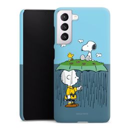 DeinDesign Galaxy S21 FE 5G Handy Premium Case Smartphone Handyh&uuml;lle Schutzh&uuml;lle matt Peanuts Children Snoopy Premium Case