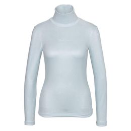 RIDE now Rollkragenshirt blue icing Damen XL