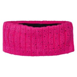 RIDE now Stirnband mit Glitzersteinen pink Einheitsgr&ouml;&szlig;e