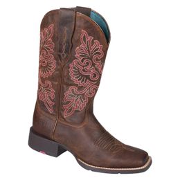 Ariat Westernstiefel Round up wide Square Toe braun Damen 38