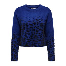Only Pullover 'ONLAnni' Damen Größe XS ultramarinblau / schwarz