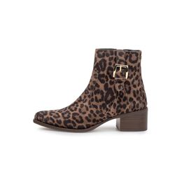 Floris van Bommel Ankle Boots 'Evi 05' Damen Größe 41 taupe / schwarz Winterschuhe