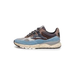 Floris van Bommel Sneaker 'De Treener 05' Herren Gr&ouml;&szlig;e 40.5/41 marine / hellblau / braun / hellgrau