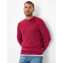Brax Herren Strickpullover Style ROY vitamins, hellrot, Gr. L