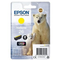 Original Epson Expression Premium XP-615 (C13T26144010 / 26) Druckerpatrone Gelb