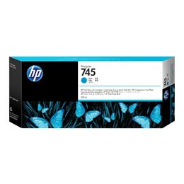 Original HP 745 (F9K03A) Druckerpatrone Cyan