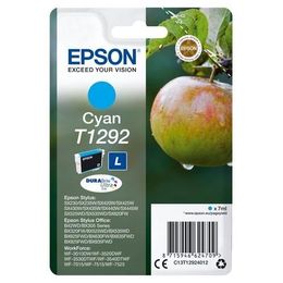 Original Epson WorkForce 630 (C13T12924010 / T1292) Druckerpatrone Cyan