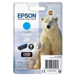 Original Epson 26 (C13T26124010) Druckerpatrone Cyan