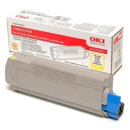 Original OKI 43324421 Toner Gelb