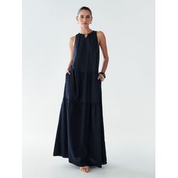 BWLDR Kleid 'Rain' Damen Gr&ouml;&szlig;e 46 dunkelblau Winterkleid