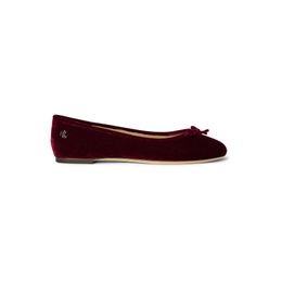 Lauren by Ralph Lauren Lauren Ralph Lauren Ballerina 'JAYNA III' Damen Gr&ouml;&szlig;e 39 weinrot