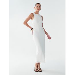 BWLDR Kleid Damen Gr&ouml;&szlig;e 38 wei&szlig; Winterkleid