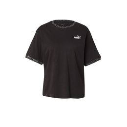 Puma T-Shirt 'Essentials' Damen Gr&ouml;&szlig;e XS grau / schwarz / wei&szlig;