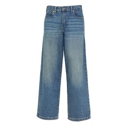 Dickies Jeans 'Hilham' Herren Gr&ouml;&szlig;e 31 blue denim / wei&szlig;