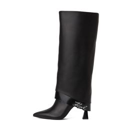 K by KARL LAGERFELD Karl Lagerfeld Stiefel 'Debutante' Damen Gr&ouml;&szlig;e 39 schwarz