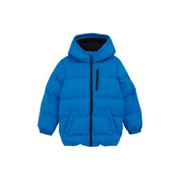 WE Fashion &Uuml;bergangsjacke Jungen Gr&ouml;&szlig;e 146/152 blau / kobaltblau