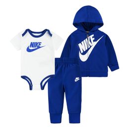 Nike Sportswear Set Jungen Gr&ouml;&szlig;e 56 blau / wei&szlig;