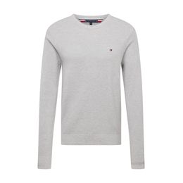Tommy Hilfiger Pullover 'ESSENTIAL' Herren Gr&ouml;&szlig;e XL navy / hellgrau / rot / wei&szlig;